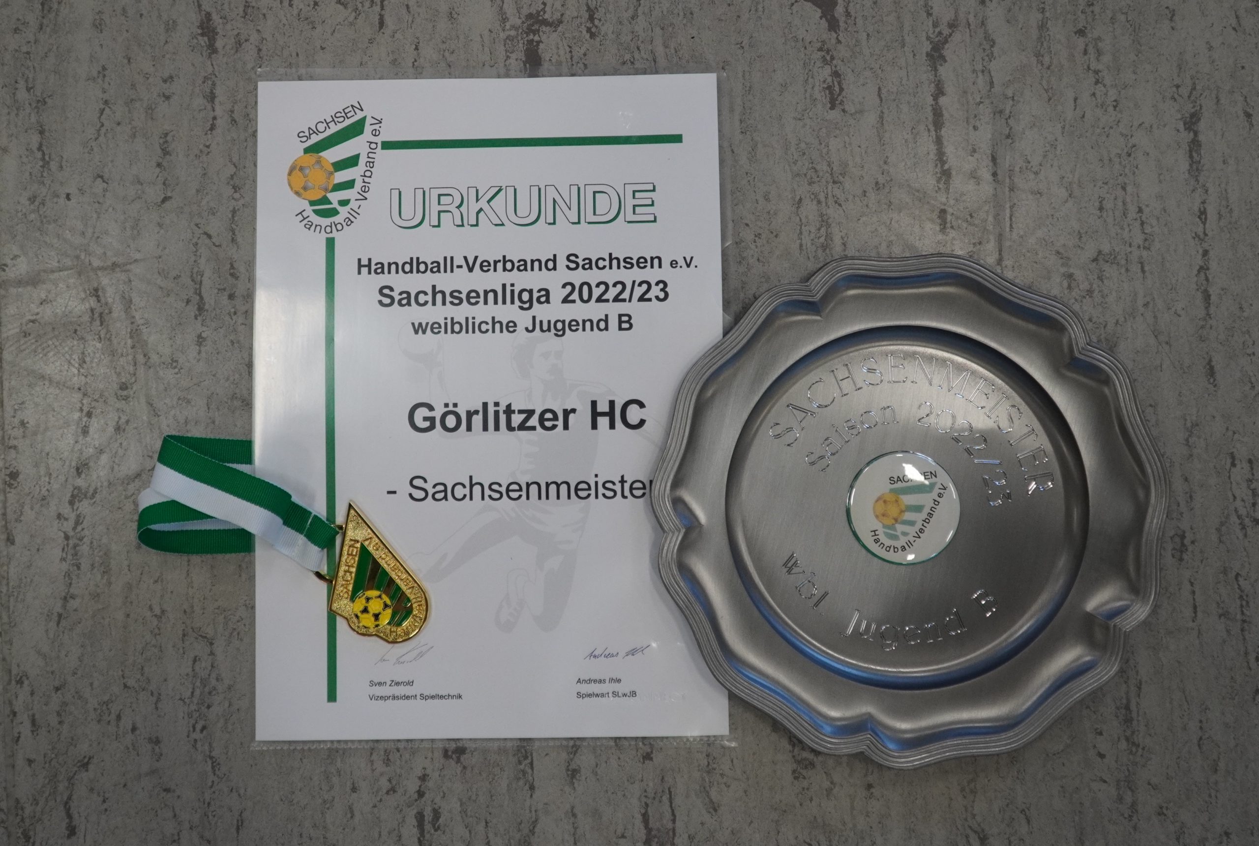 B-GÖRLS sind Sachsenmeister und Zweiter im MHV-Pokal - Görlitzer HC e.V. - die GÖRLS